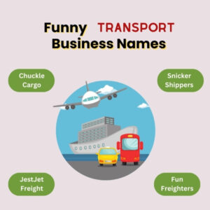 530+ Transport Business Names (Urban and Futuristic)