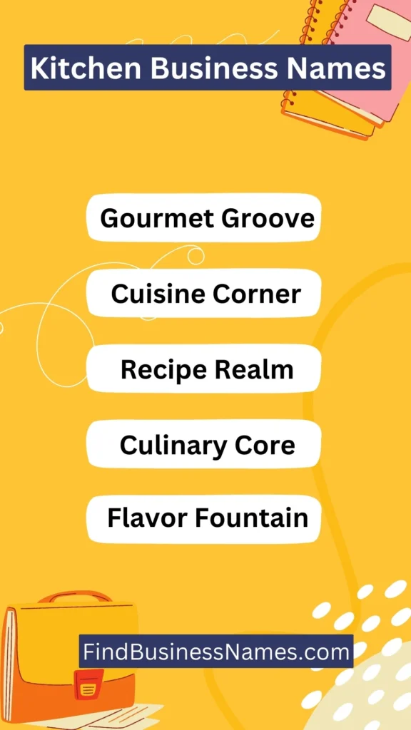 290 Kitchen Business Names Delicious And Cool 