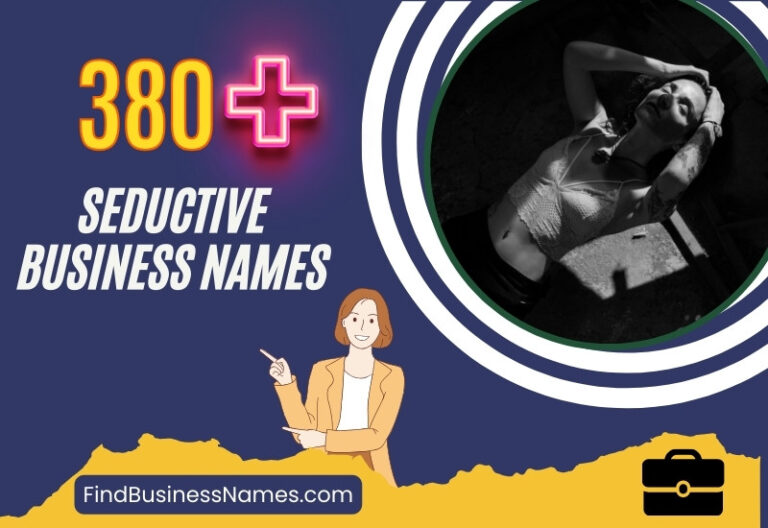 380+ Seductive Business Names (Romantic and Trendy)