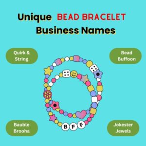 240+ Bead Bracelet Business Names (Cute and Preppy)