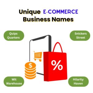 500+ E-Commerce Business Names (Inspirational and Modern)