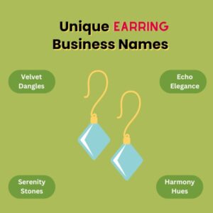 400+ Earring Business Names (Cute and Handmade)