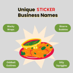 270+ Sticker Business Names (Cute and Crafty)