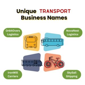 530+ Transport Business Names (Urban and Futuristic)