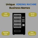 350+ Vending Machine Business Names (Hotel and Office)