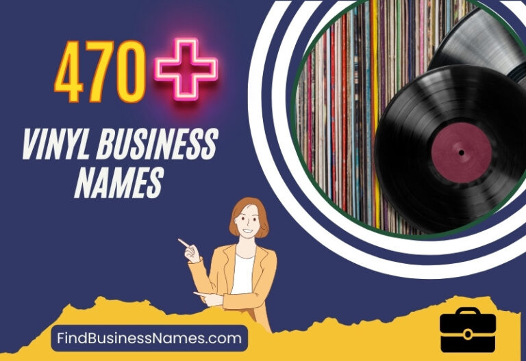 470+ Vinyl Business Names (Custom and Creative)